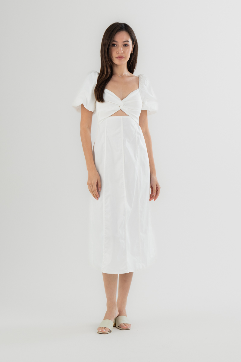 Dionne Dress in White | Blair Wears