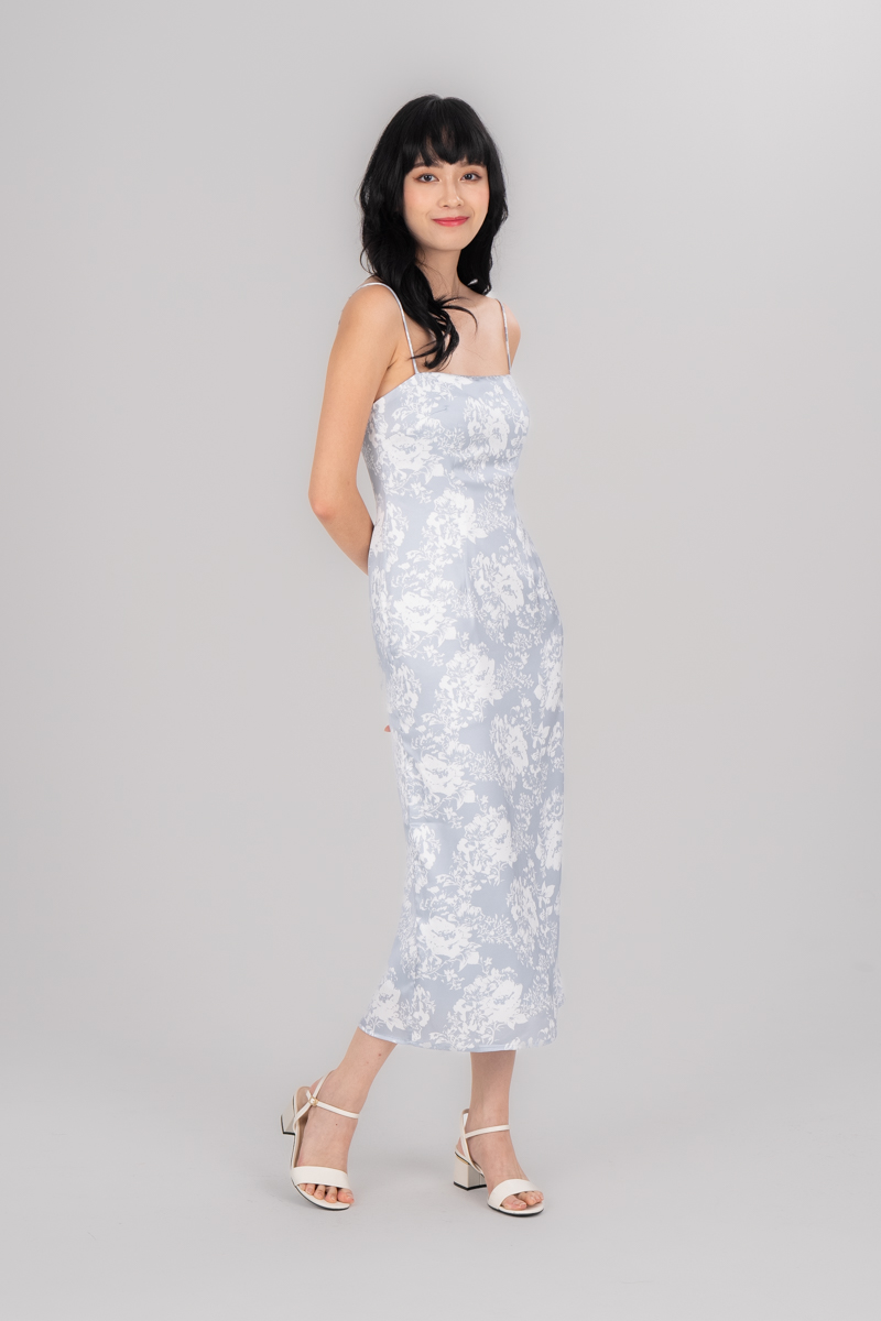 Mindy Dress in Blue Floral | Blair Wears