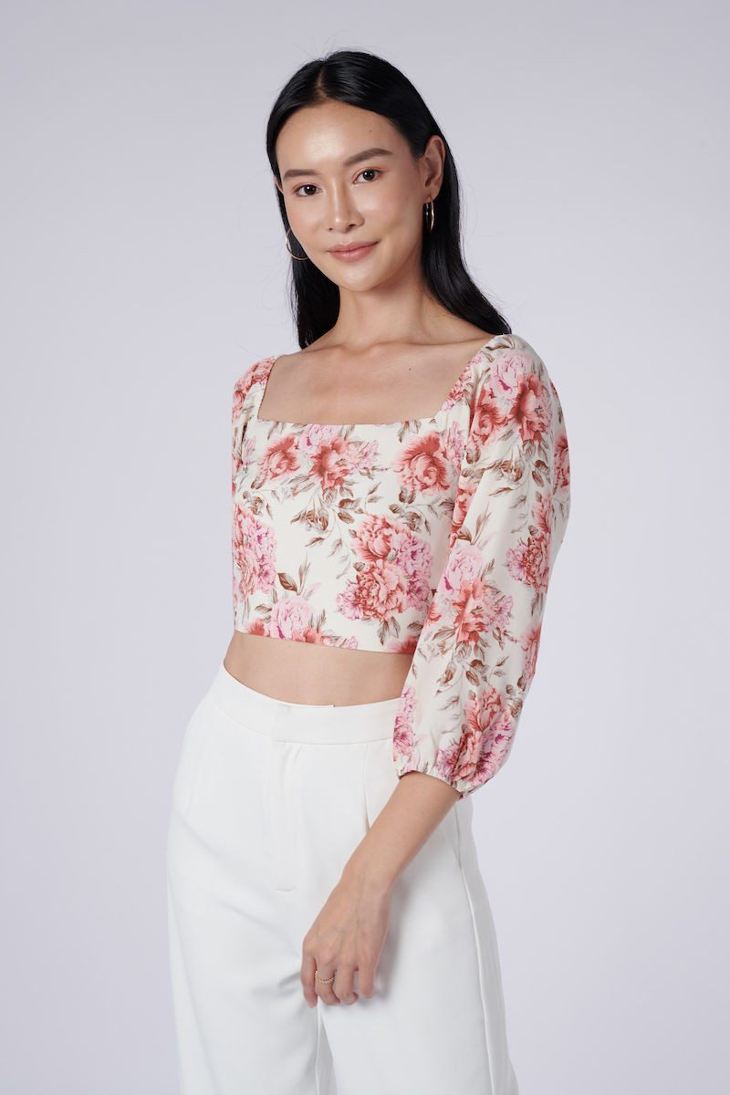 Kelsey Top in Cream | Blair Wears